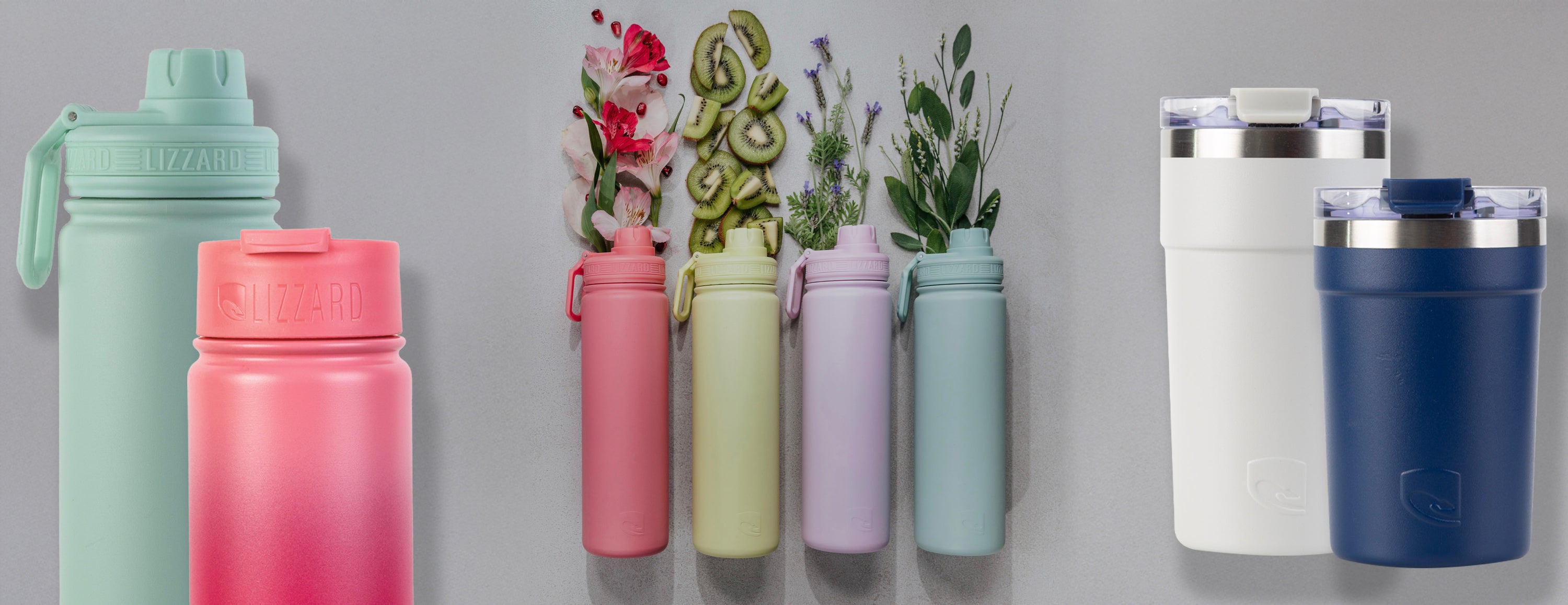 Lizzard Flasks | Double-walled Stainless Steel | Sustainable